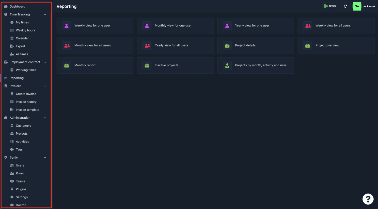 Free Open-source Time Management App, Kimai - SAi Memo