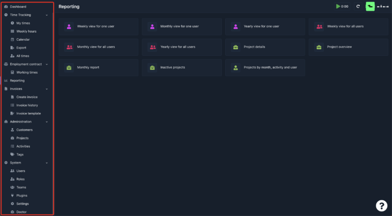 Free Open-source Time Management App, Kimai - SAi Memo